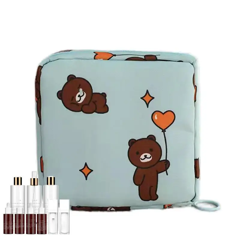 Sanitary-Napkin-Storage-Bag-Waterproof-Period-Pouch-Zipper-Bag-Portable ...