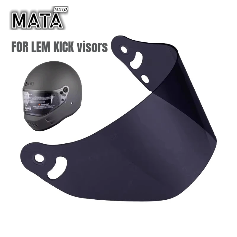 LEM Motorcycle Helmet Visors KICK Special Windshield Reinforced High ...