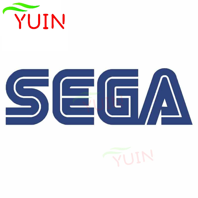 YUIN Creative Fashion Car Sticker for SEGA Letter Waterproof Sunscreen ...
