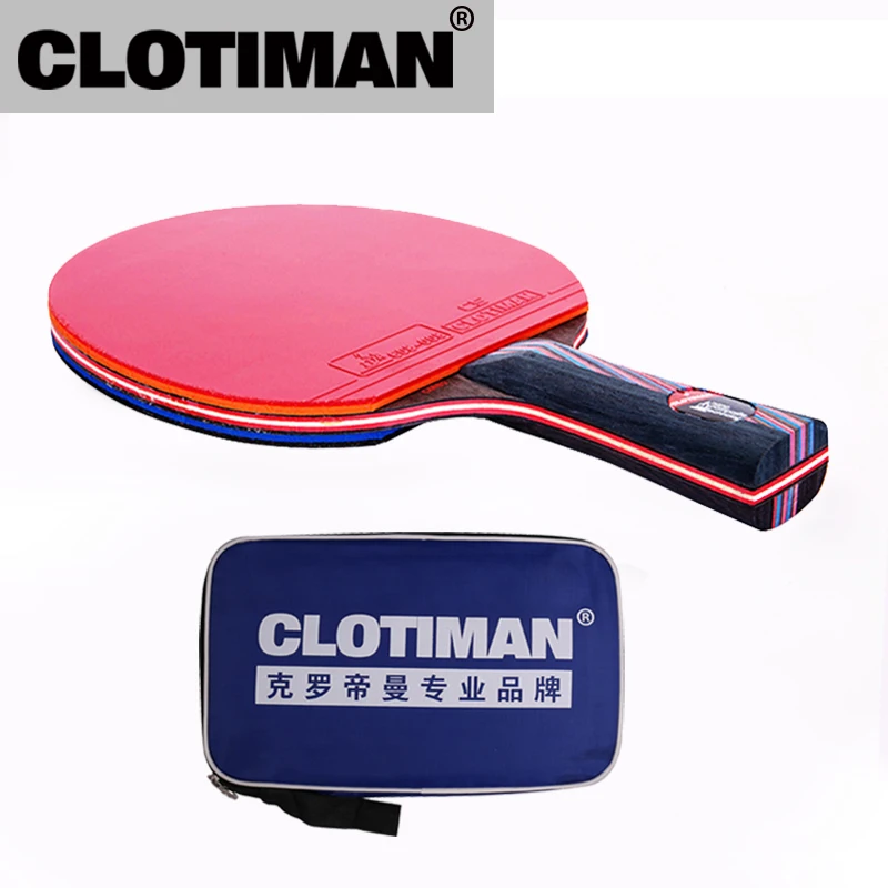 Carbon-fiber-table-tennis-racket-7-layers-long-handle-short-handle ...