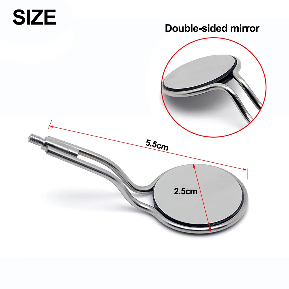 Dental Double-sided Mouth Mirror Dental Reuse Use Mouth Mirror Dental ...