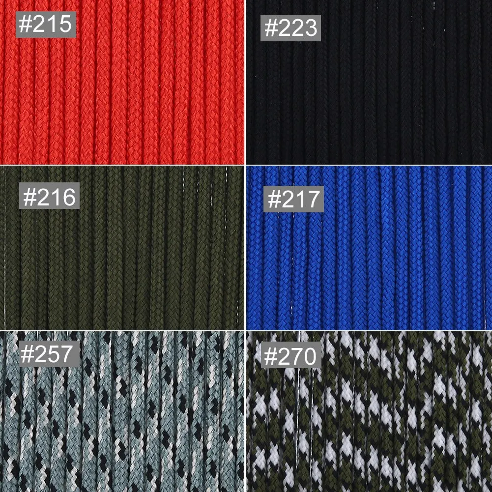 100M Paracord 2mm Dia Paracord Parachuter Cord 2mm Dia 1 Strand Multi ...