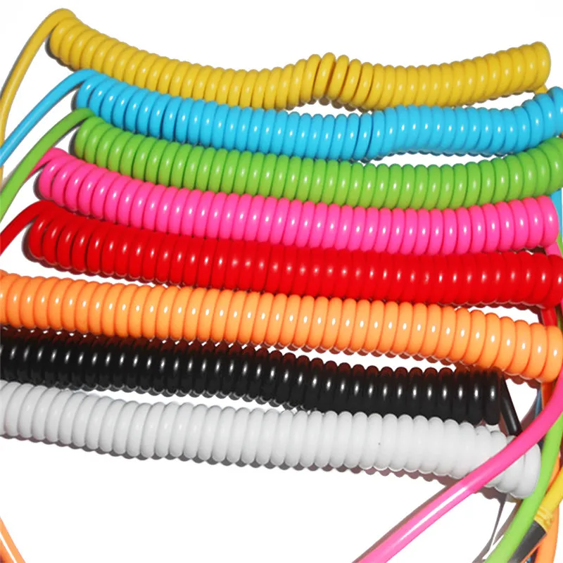 3-5-mm-Car-AUX-Auxiliary-Coiled-Stereo-Audio-Cable-Cord-Stereo-Audio ...