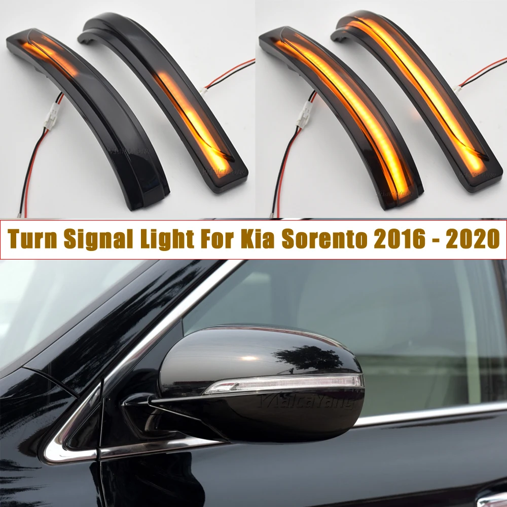 For Kia Sorento Dynamic Turn Signal Led Side Rearview Mirror Indicator Blinker Repeater Light 2016 2017 2018 2019 2020 Signal Lamp AliExpress