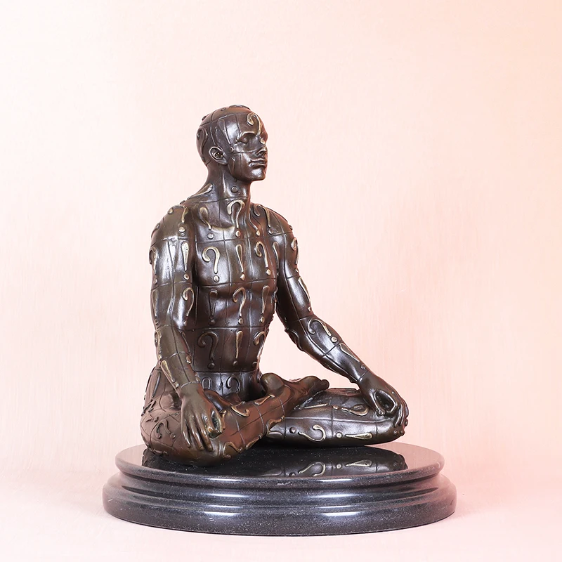 Derp Thinking Statue