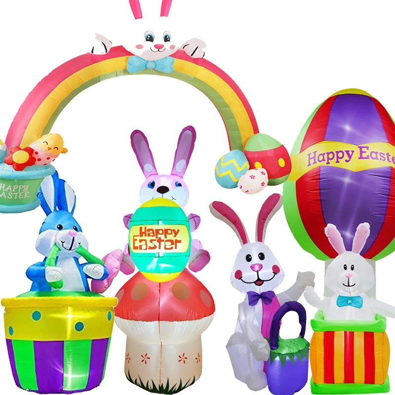 Giant-Easter-Inflatables-Outdoor-Decoration-Inflatable-Easter-Bunny ...