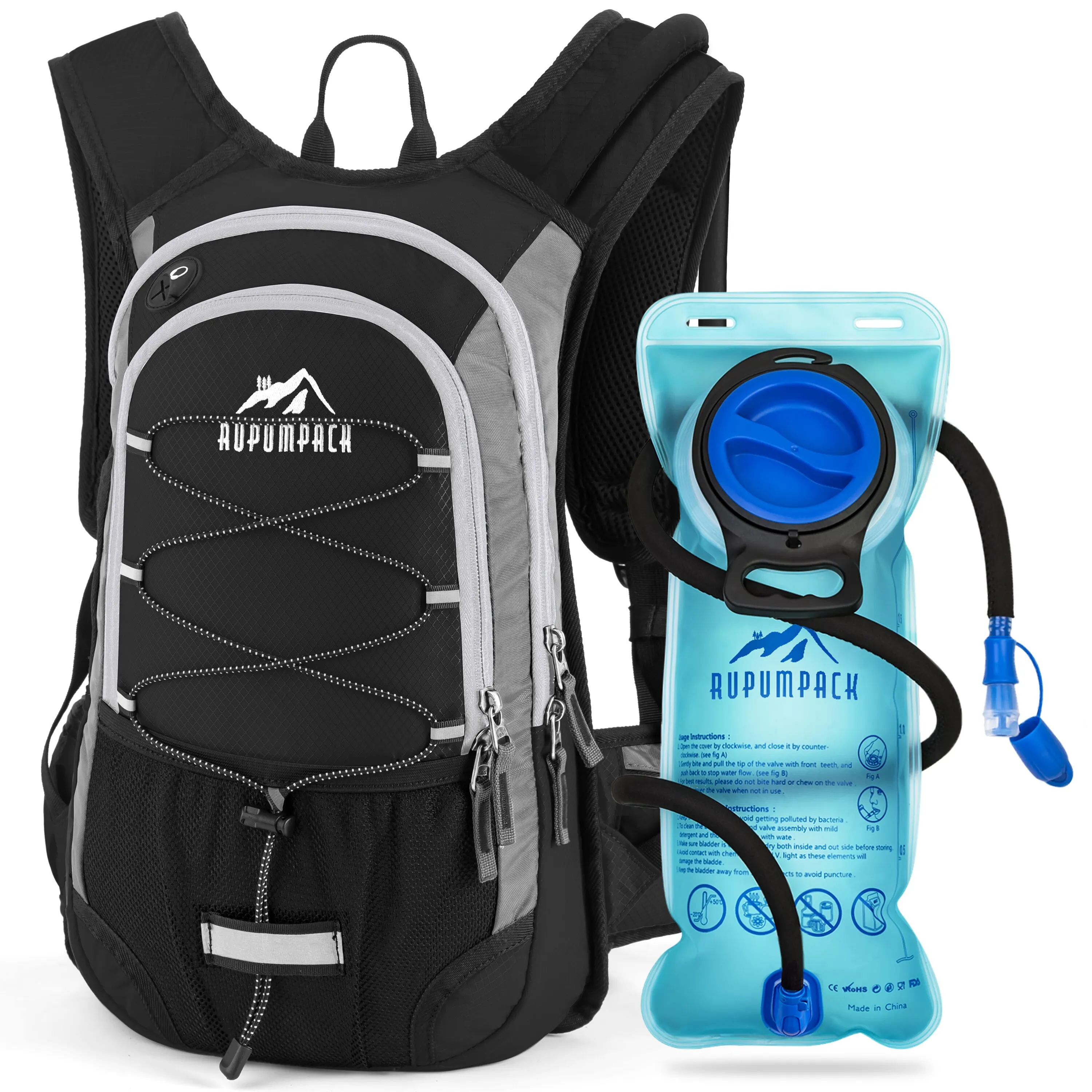 Hydration Backpack Insulated Hiking 15l Hydration Pack For Kids Women ...