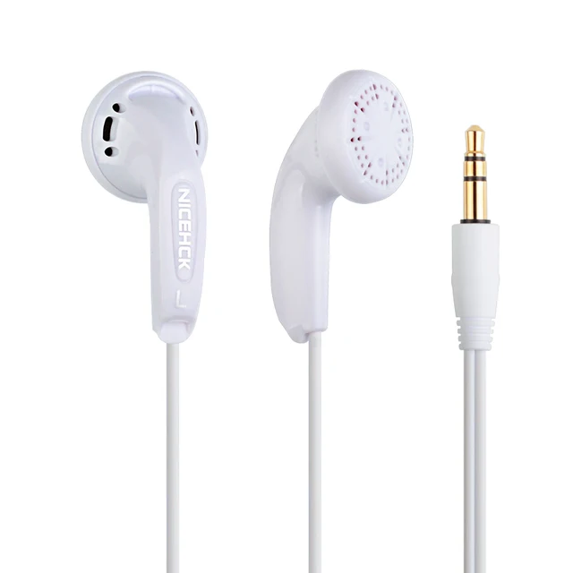 NiceHCK Traceless 3.5mm HIFI Earbud 15.4mm Dynamic Driver Unit DJ Bass ...