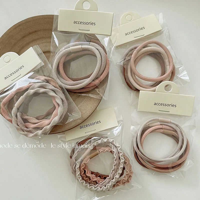 Leather Ring Tie Hair | Hair Rope Net | Hair Rubber | Head Rope | Case ...