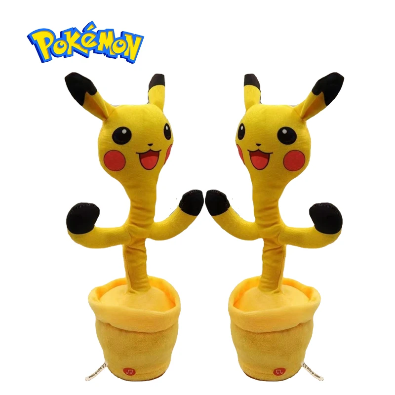 Pokemon-Pikachu-Dancing-Cactus-Repeat-Talking-Toy-Song-Speaker-Wriggle ...