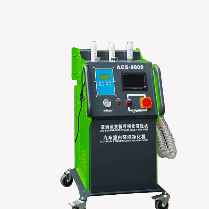 ACS-9800 AC Flushing Machine Multifunction Car Care Equipment Air ...