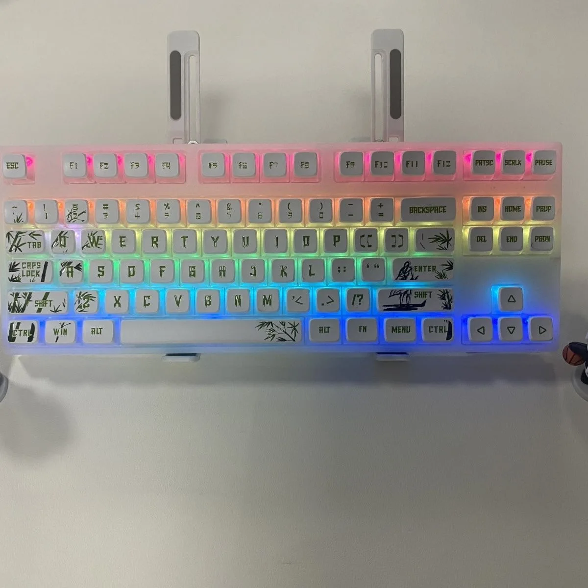 PBT-Keycaps-132-Keys-Translucent-MDA-Profile-Keycaps-Pudding-Cute ...