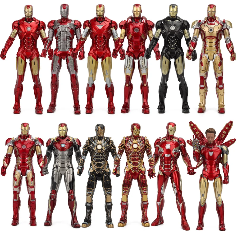 1-6-Marvel-Toys-28cm-Iron-Man-mark4-mark5-mark6-mark7-mark85-Action ...