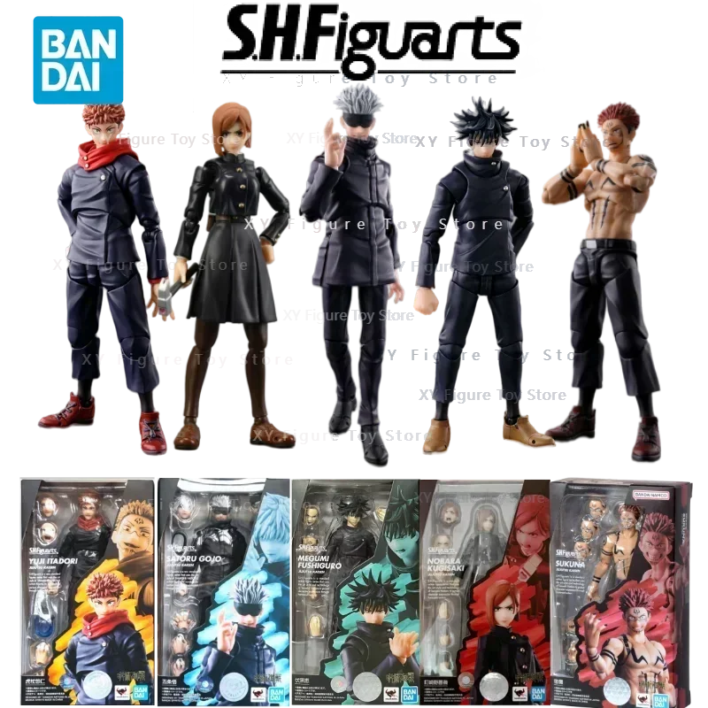 Bandai-Genuine-Jujutsu-Kaisen-Anime-Figure-SHF-Yuji-Satoru-Gojo-Sukuna ...