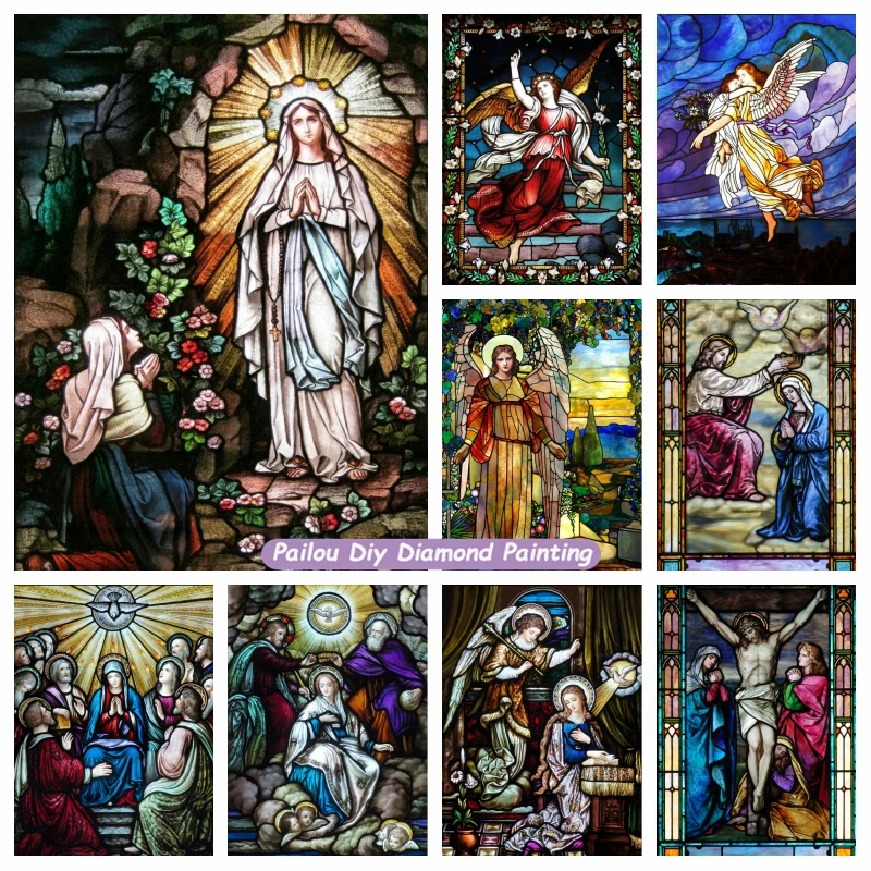 Vitral de la Virgen María para Colorear: Mi Experiencia Real con este ...