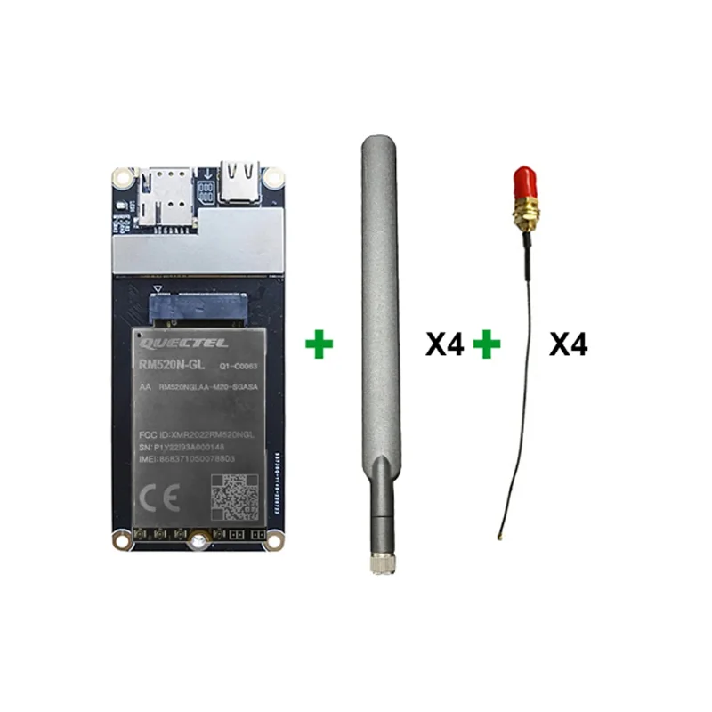 Quectel-RM520N-GL-5G-M-2-Module-RM520NGLAA-M20-SGASA-5G-M-2-Adapter ...