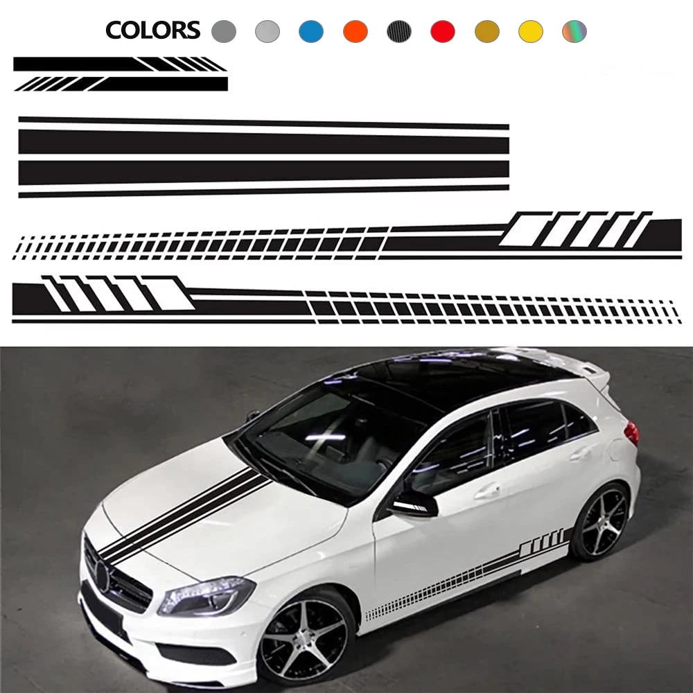 Car Stickers Bonnet Decal For Audi BMW Mercedes Ford VW Toyota Nissan ...