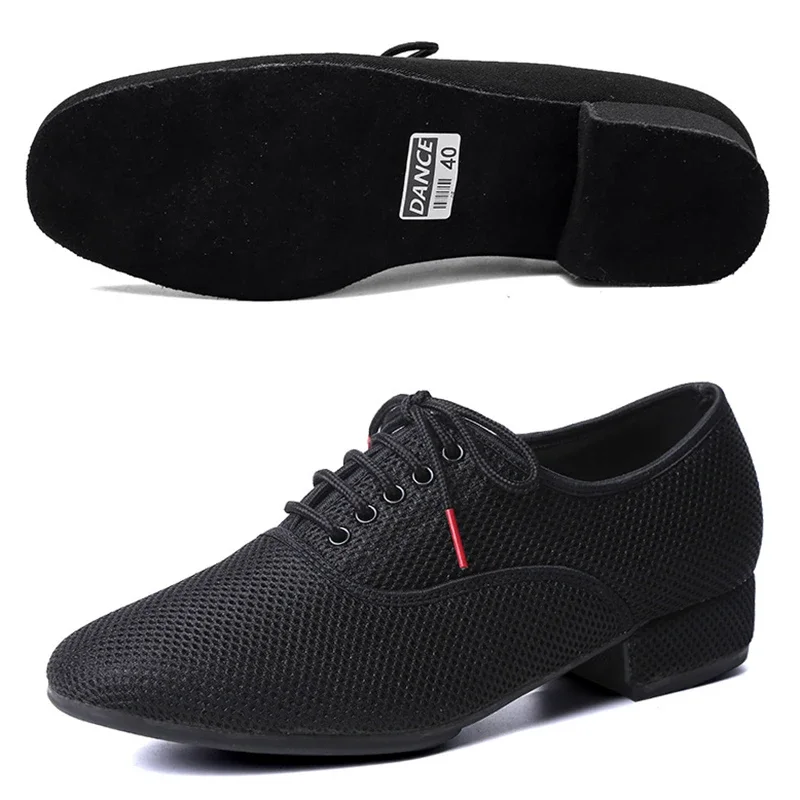 Male Latin Dance Shoes Men Salsa Jazz Dancing Boys Ballroom Modern ...