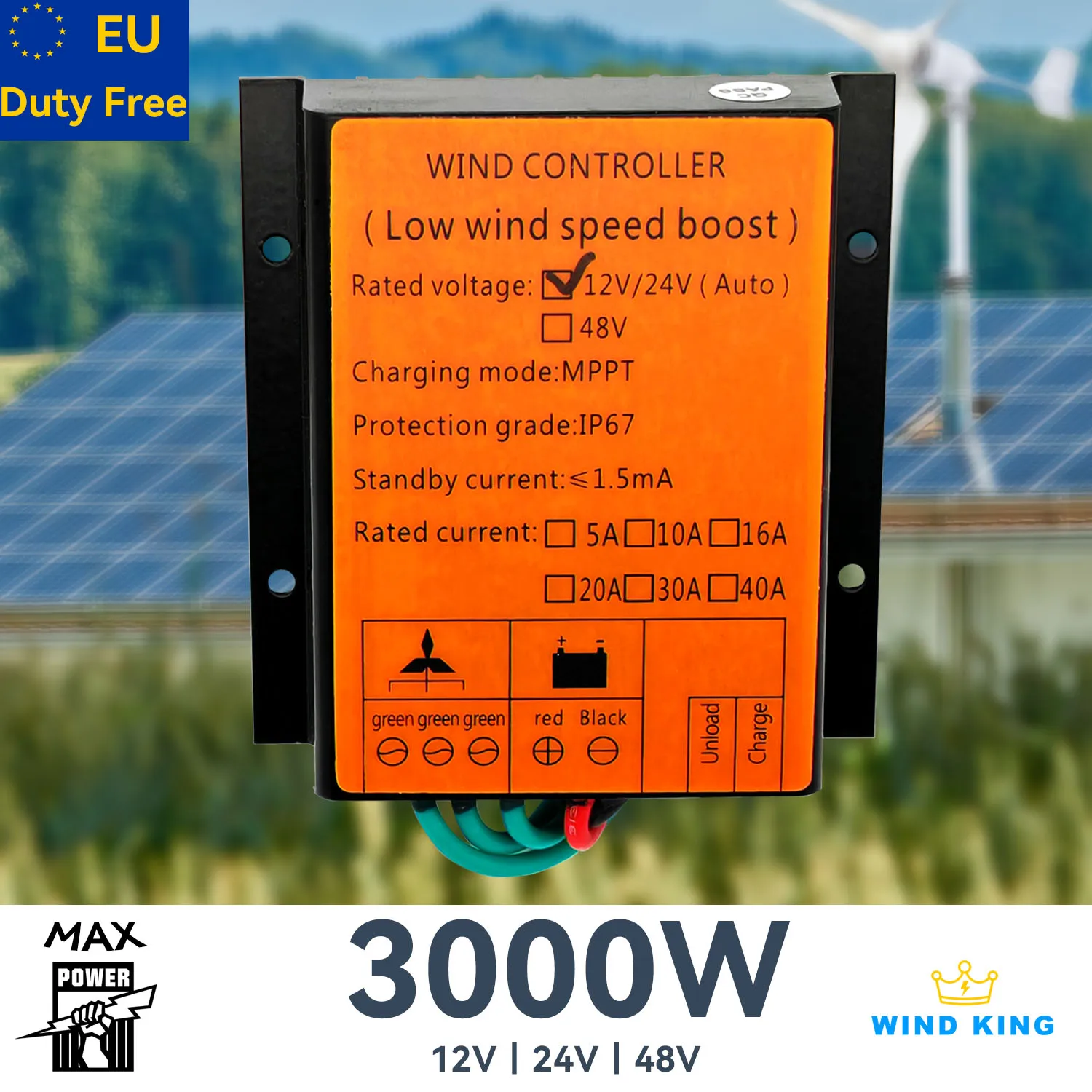 WindKing-MPPT-Wind-Charge-Controller-Max-Input-3000W-For-Home-Wind ...