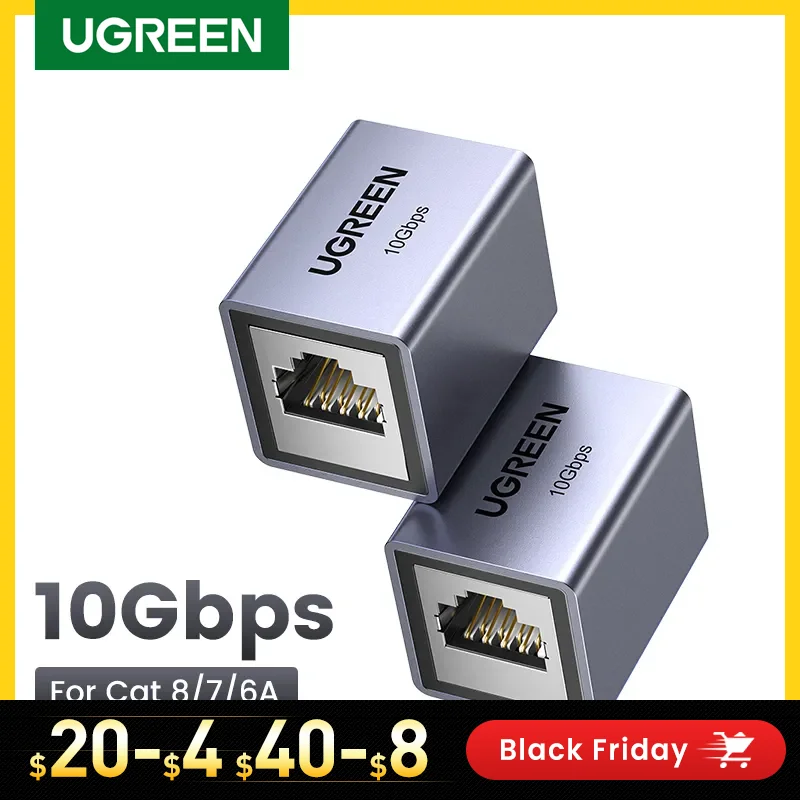 UGREEN-RJ45-Connector-10Gbps-Network-Extender-Extension-for-Cat8-Cat7 ...