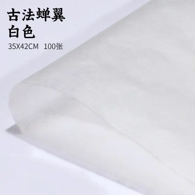 Xuanyizhai Cicada Yi ancient method bamboo pulp paper goose skin ...