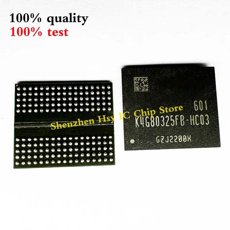 5-10piece-100-test-K4G80325FB-HC03-K4G80325FB-HC25-K4G80325FB-HC28 ...