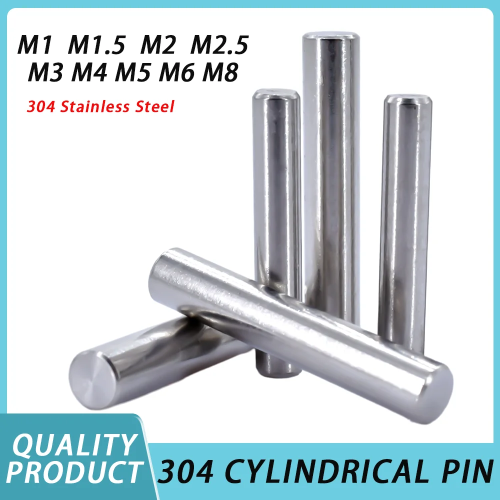 GB119 Cylindrical Locating Dowel Pin M1 M1.5 M2 M2.5 M3 M4 M5 M6 M8 M10 ...