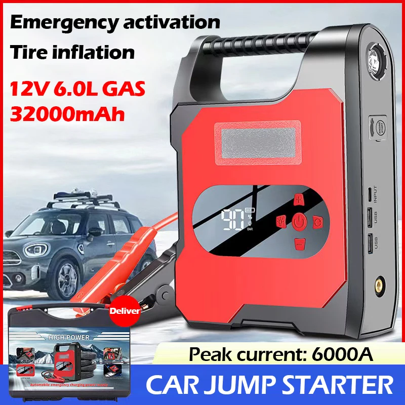 Portable-Jump-Starter-12V-32000mAh-6000A-High-power-Automobile ...