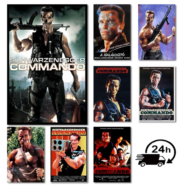 Commando Arnold Poster