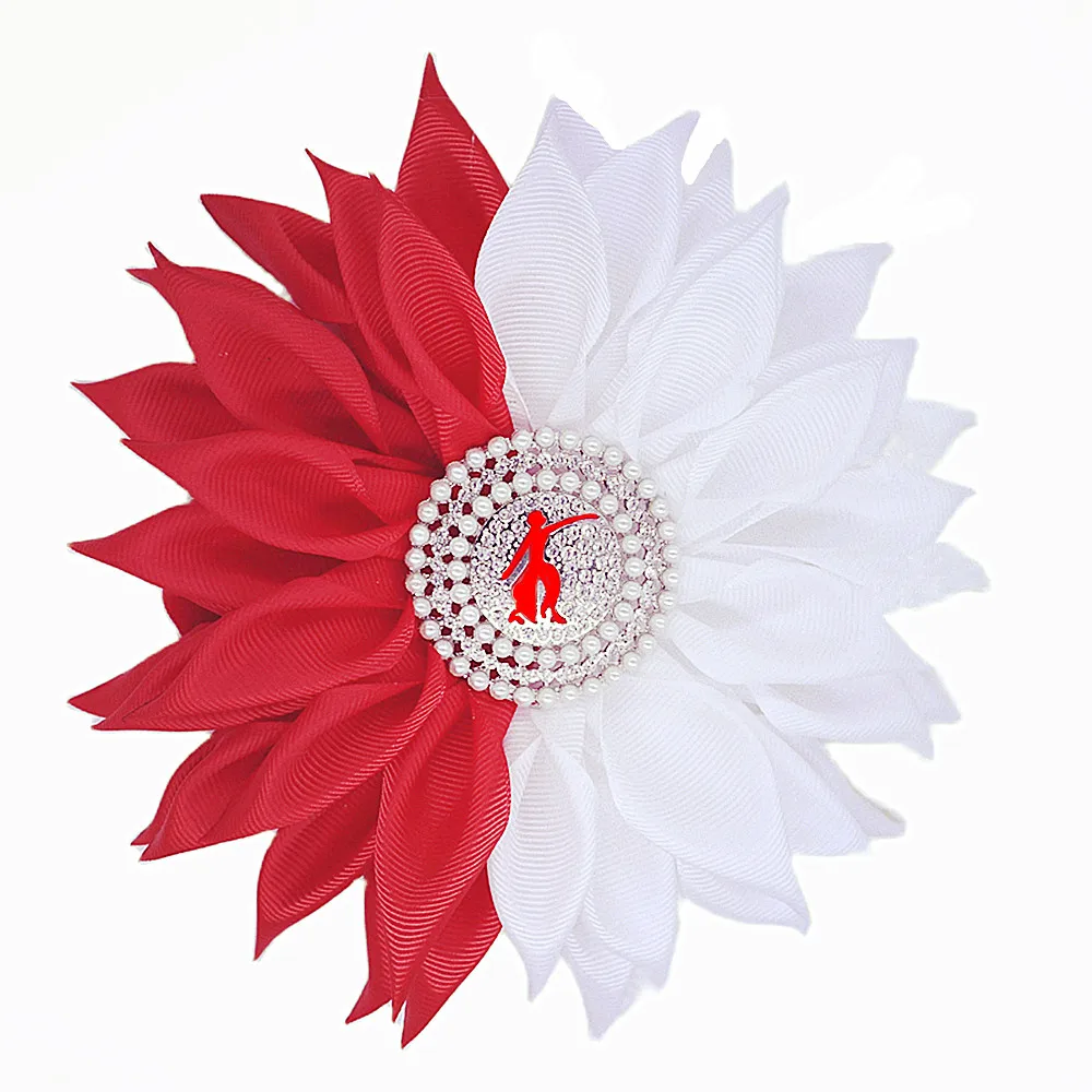 Quality-Satin-Layers-Petal-Flower-Corsage-Red-Fortitude-Greek-Delta-Pin ...