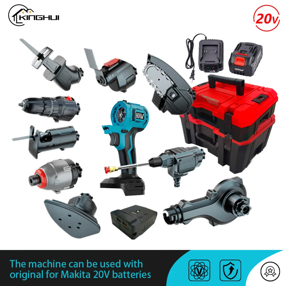 Brushless-Multifunctional-Tool-Set-Electric-Screwdriver-Electric-Saw ...