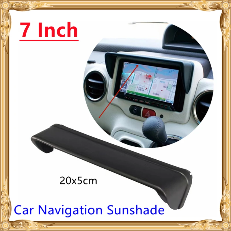 GPS Sunshade Visor Lens Hood Cover Car in Dash Screen Sun Shade Sun ...