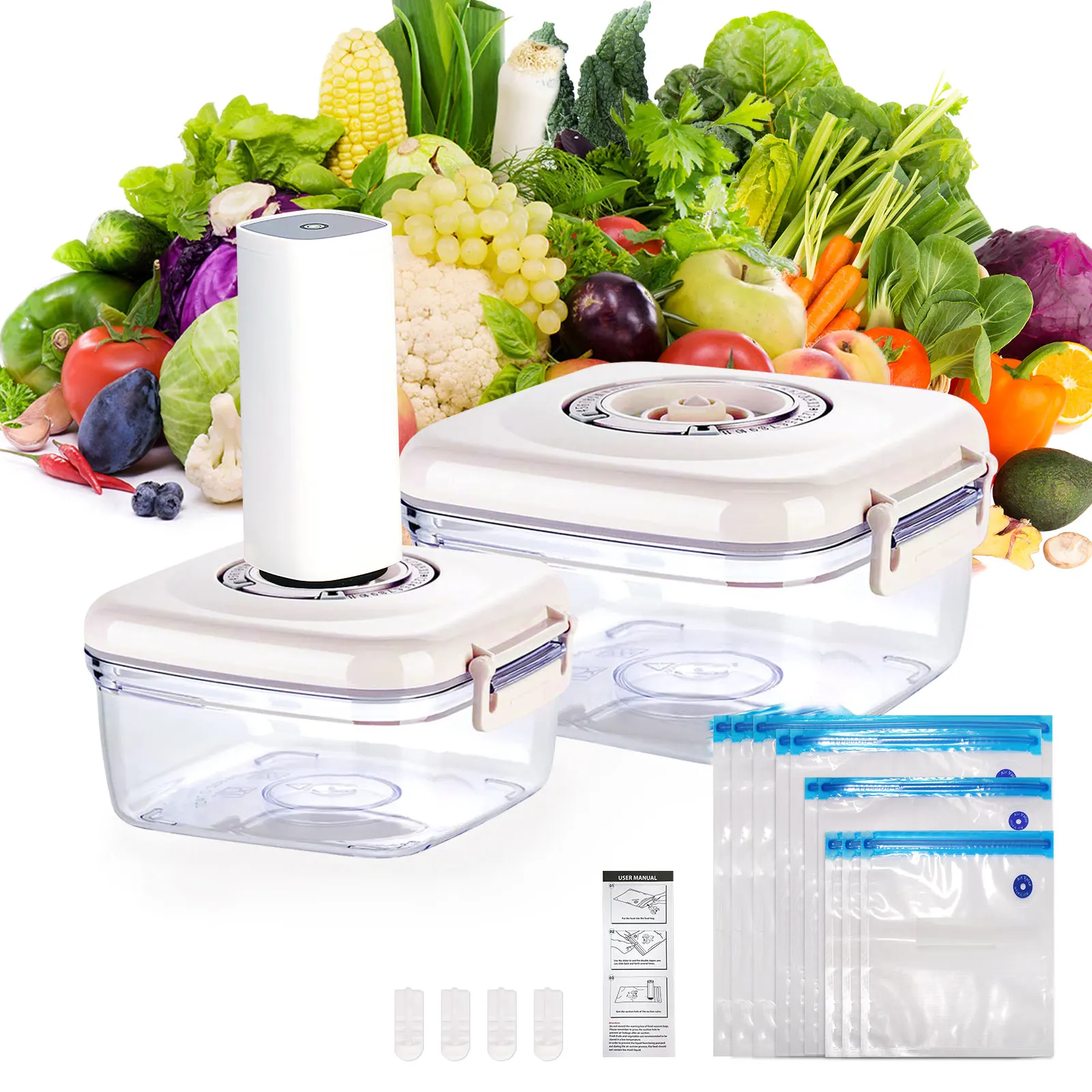 Vacuum-Seal-Food-Storage-Container-Set-Vacuum-Storage-Box-with ...
