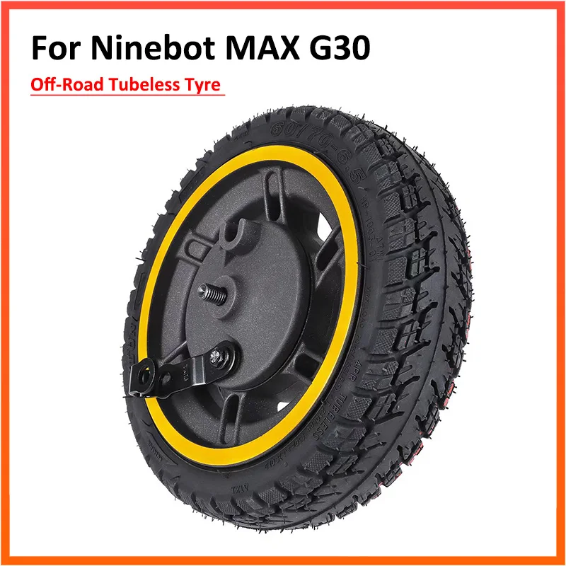 Off-Road Tubeless Tyre For Ninebot Max G30 G30D G30LP Electric Scooter ...