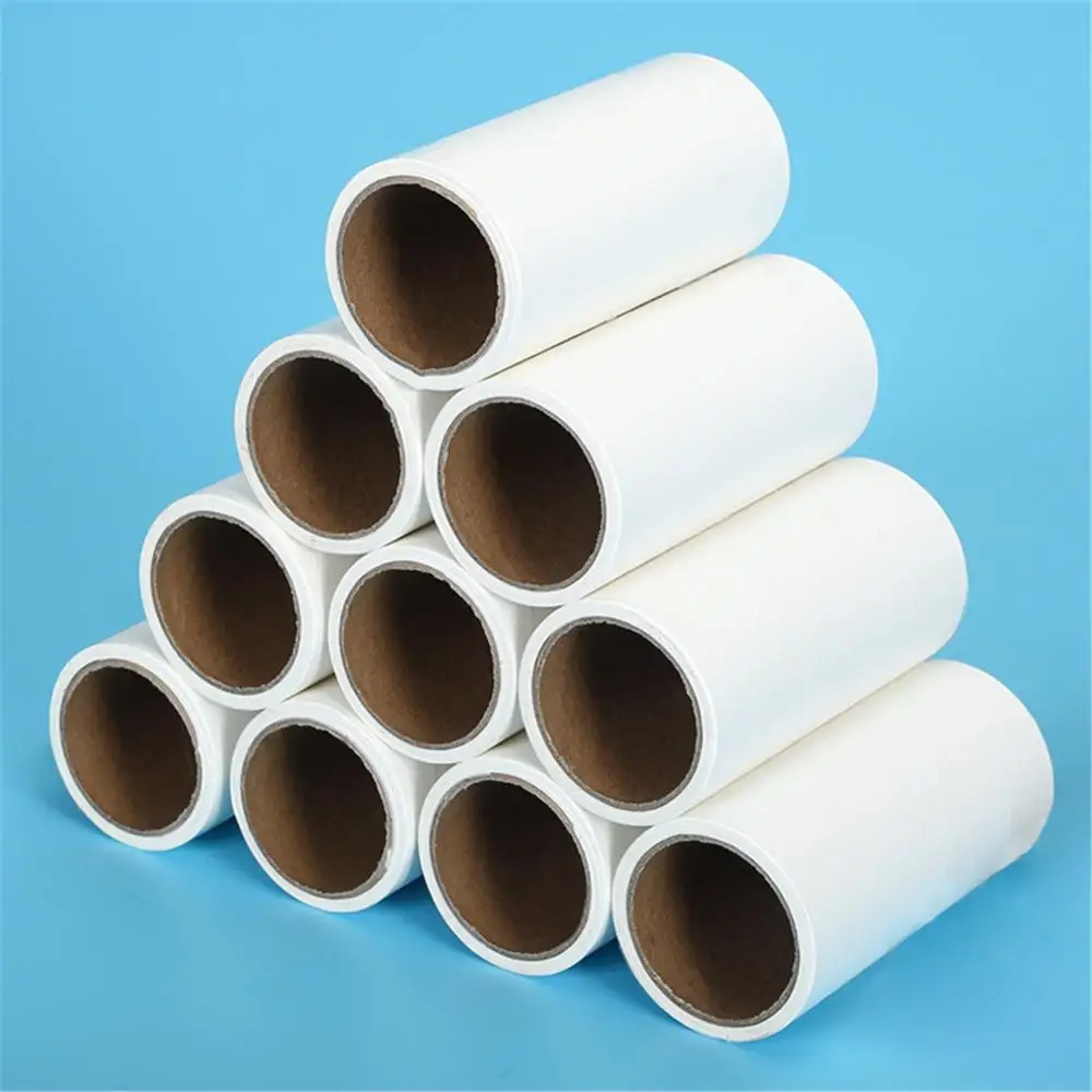 Tearable casa roupas pegajosas de lã pó removedor de cabelo rolo de ...