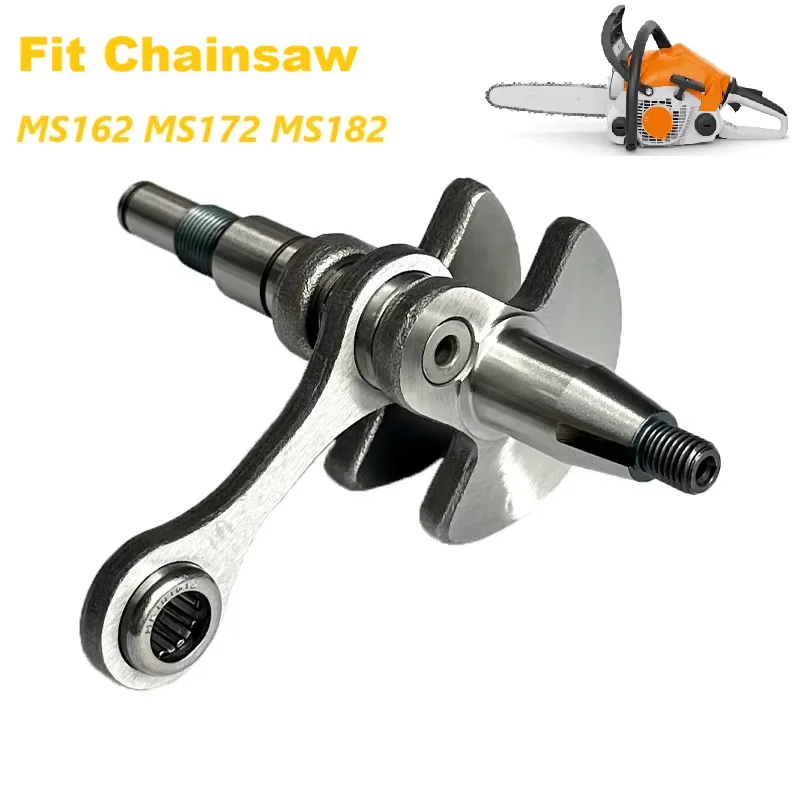 MS172 MS182 Crankshaft Crank Connecting Rod Fit For STIHL MS162 MS172T ...