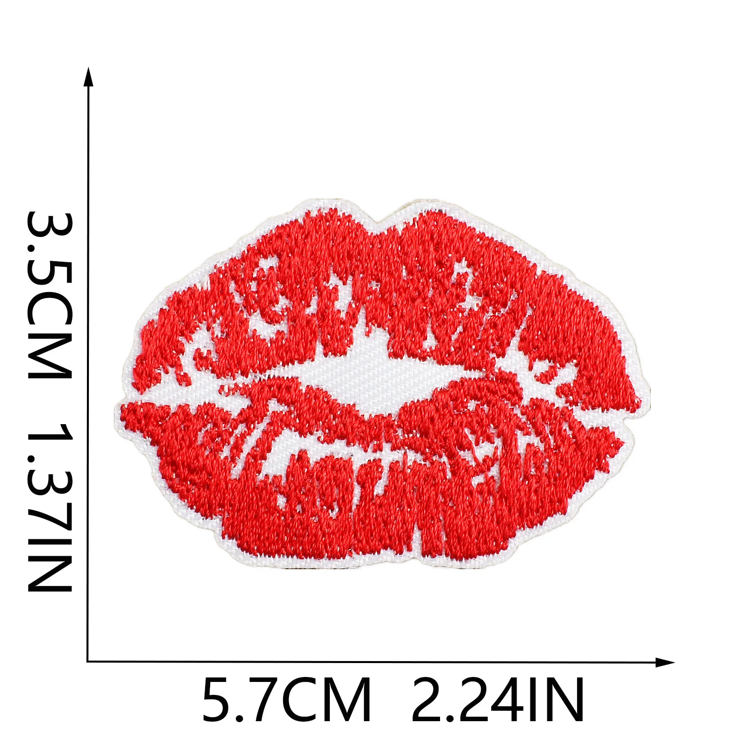 Cartoon-Embroidered-Patches-on-Clothes-DIY-Red-Strawberry-Embroidery ...