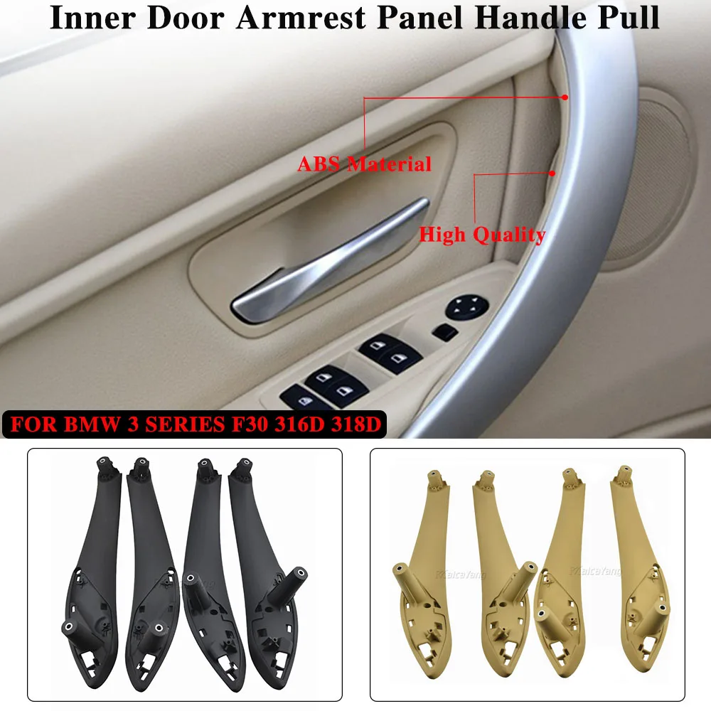 Car-Styling-Carbon-Fiber-Front-Rear-Left-Right-Car-Interior-Door-Pull ...