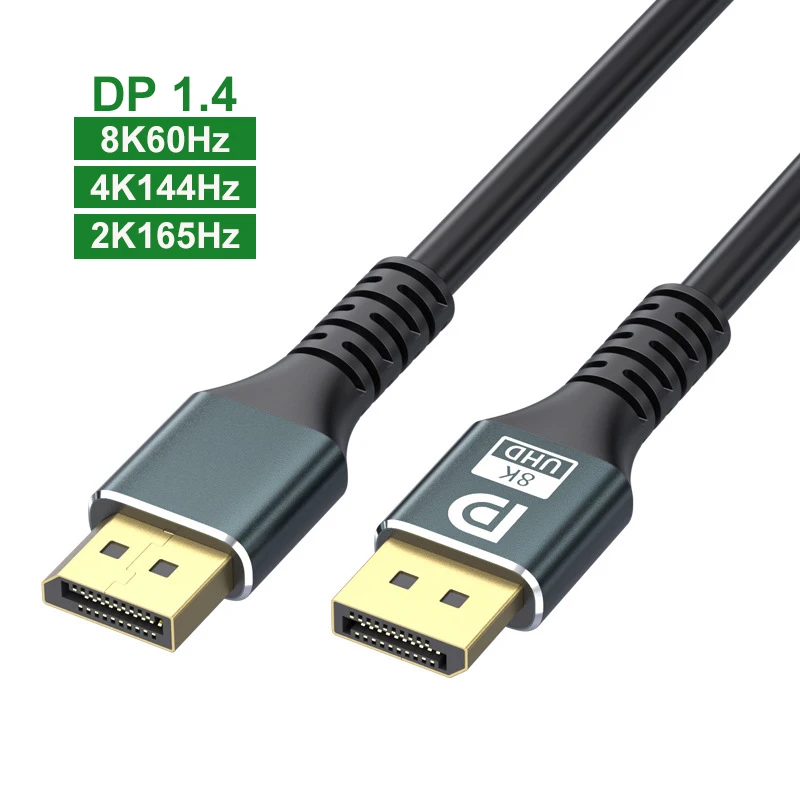 8K-60Hz-Displayport-Cable-4K-144Hz-2K165Hz-5m-3m-2m-DP-to-DP-Cable ...