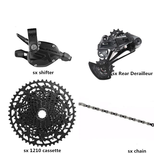 SRAM Eagle GX SX NX Groupset 1x12S Bicycle Groupset MTB Bike Shifter ...