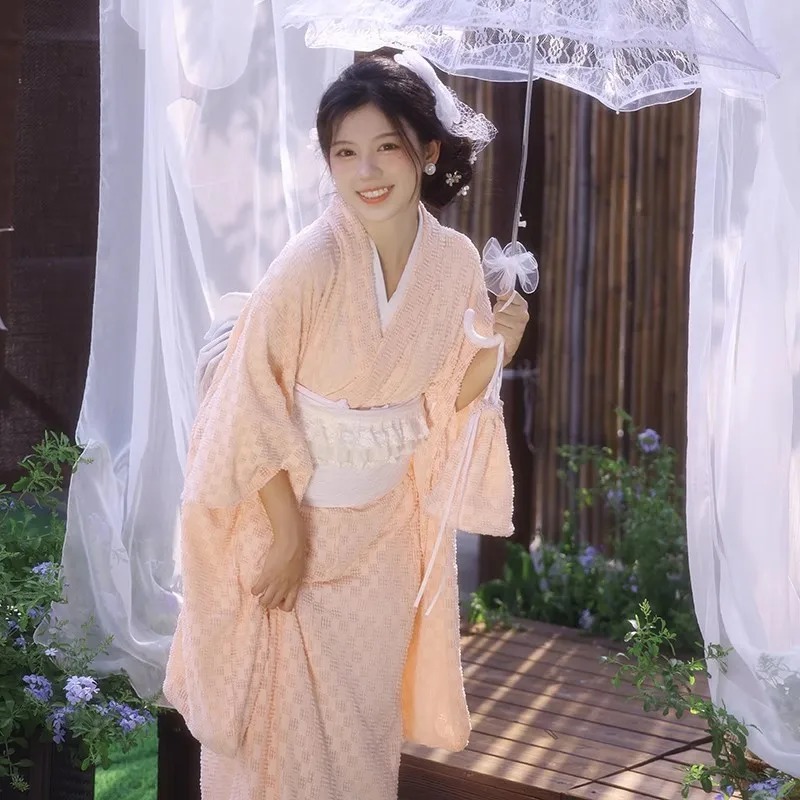 Orange Japanese Wedding Kimono