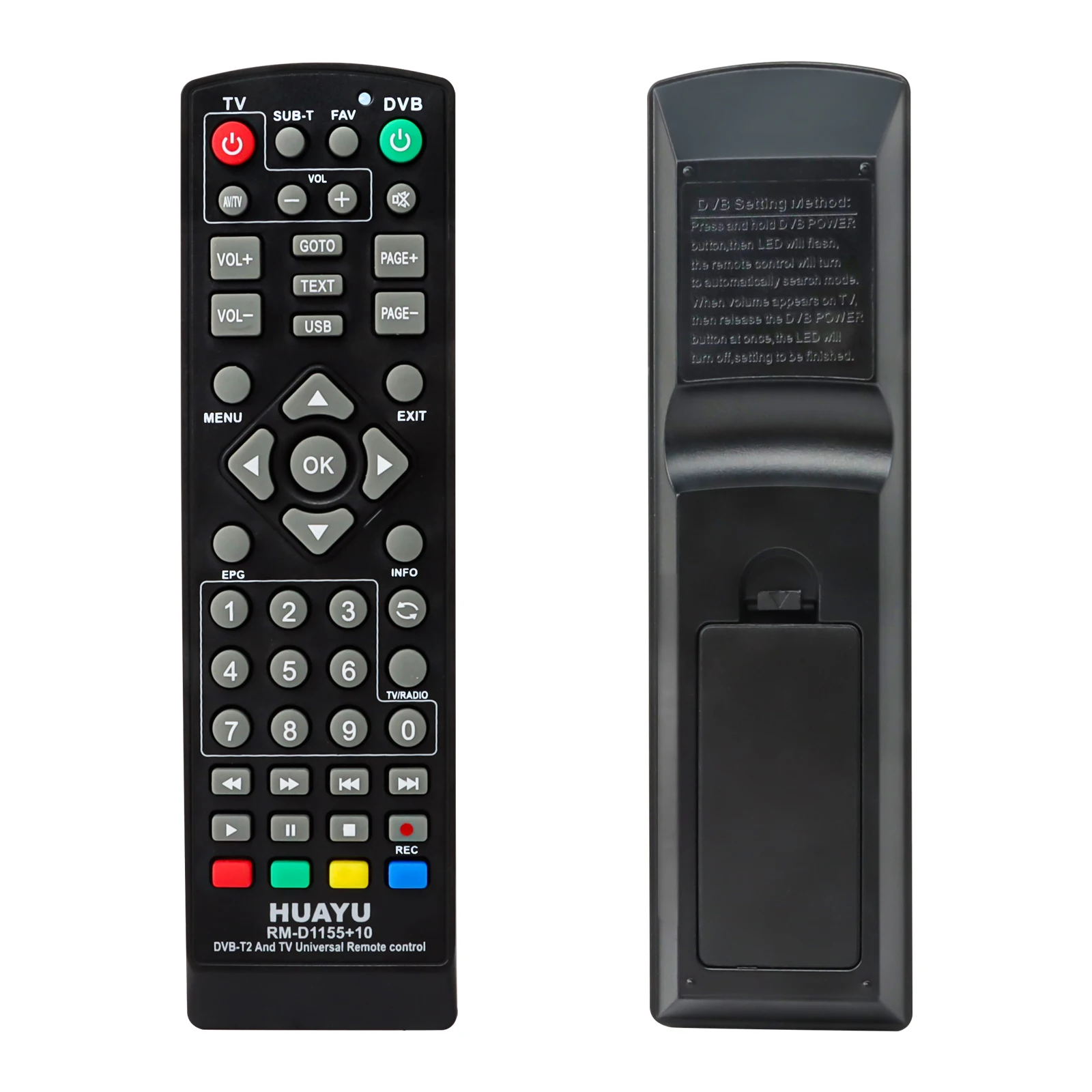 Universal-TV-Box-Remote-Control-RM-D1155-10-Use-for-DVB-T2-Sat ...