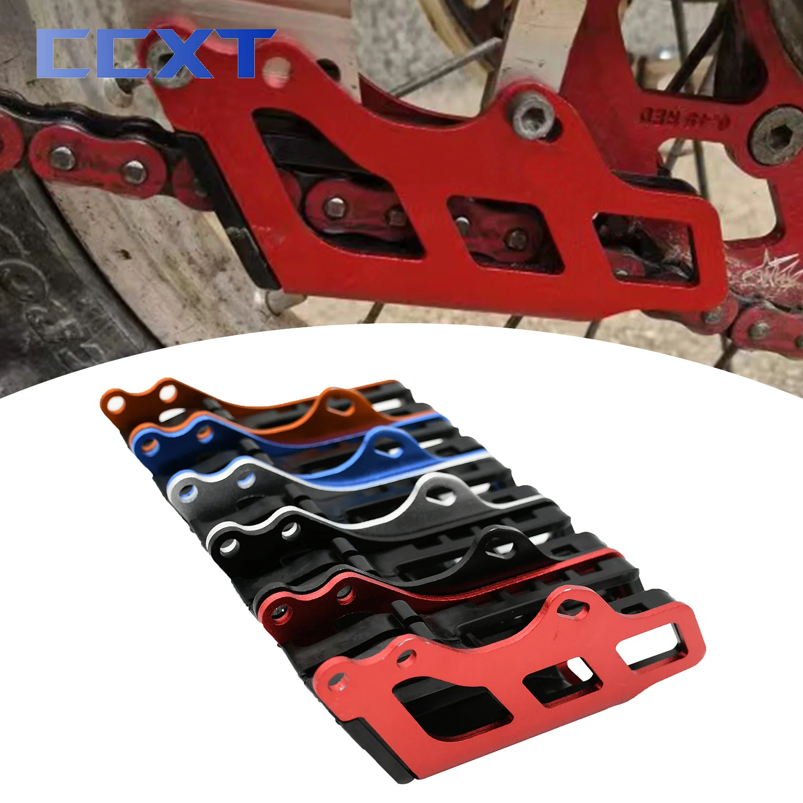 Motorcycle-Chain-Guide-Guard-For-Honda-CRF125R-2005-2007-CRF450R ...