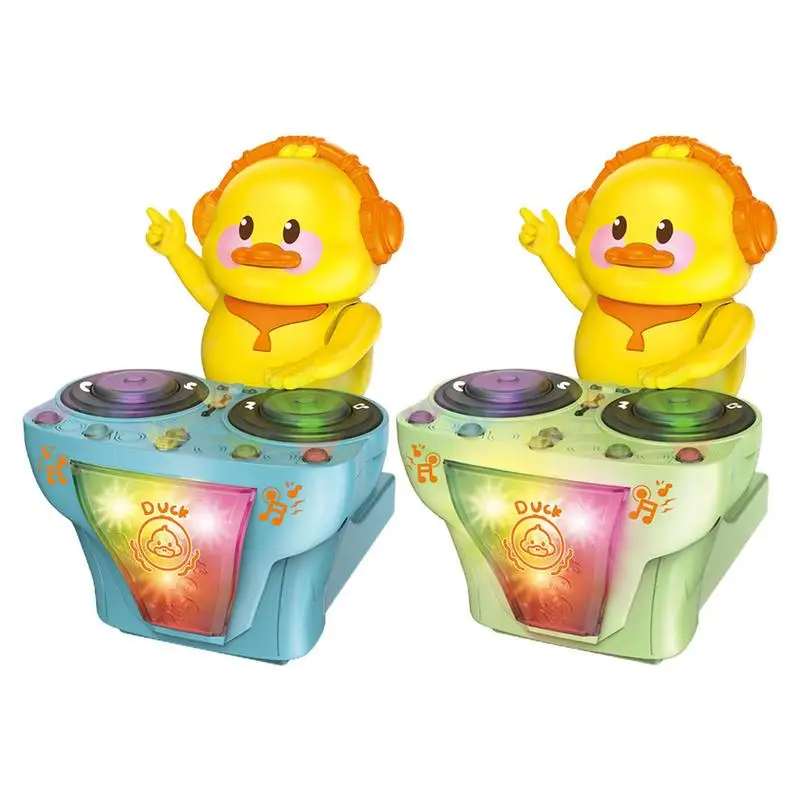 Musical-Dancing-Duck-Toy-Disc-DJ-Singing-Duck-Animated-Interactive ...