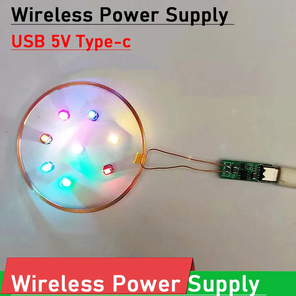 70MM-Wireless-Power-Supply-Type-c-usb-Coil-induction-Wireless-Charging ...