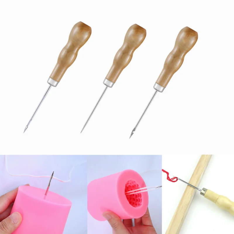 DIY-Candle-Making-Punch-Tool-Round-Hole-Cone-Crochet-Hand-Drill-for ...