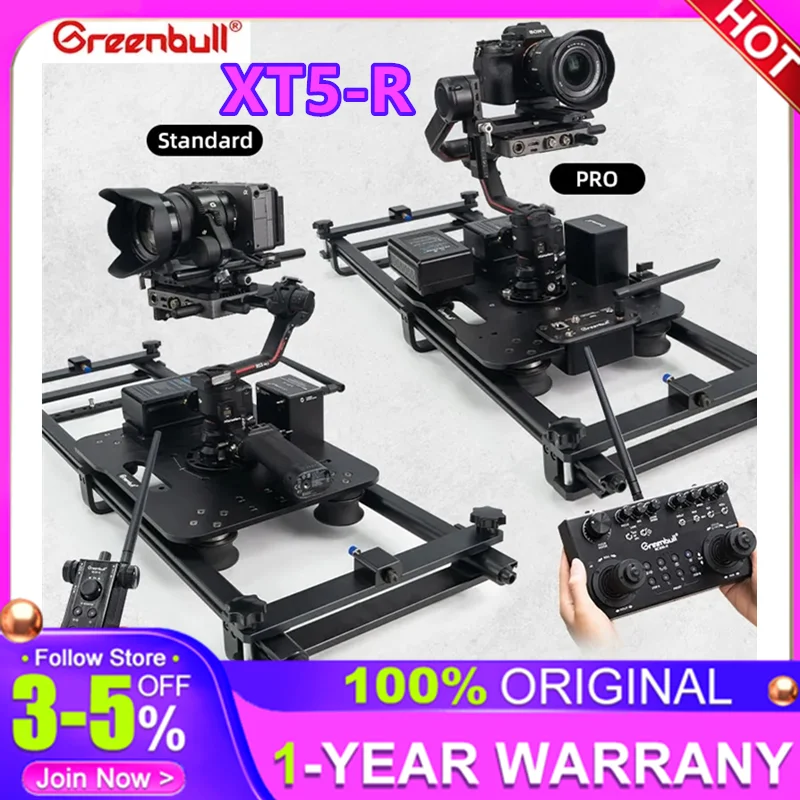 Greenbull-XT5-R-Remote-Control-Rail-Mounted-Camera-Robot-for-RS3-PRO ...