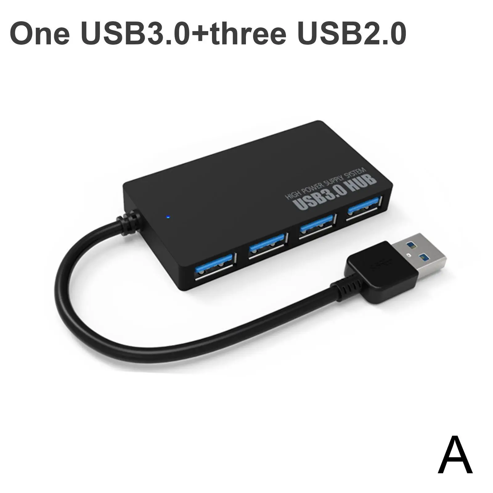 HUB-USB-3-0-4-Ports-Haute-Vitesse-Multi-USB-C-Extenseur-de-Mathiateur ...