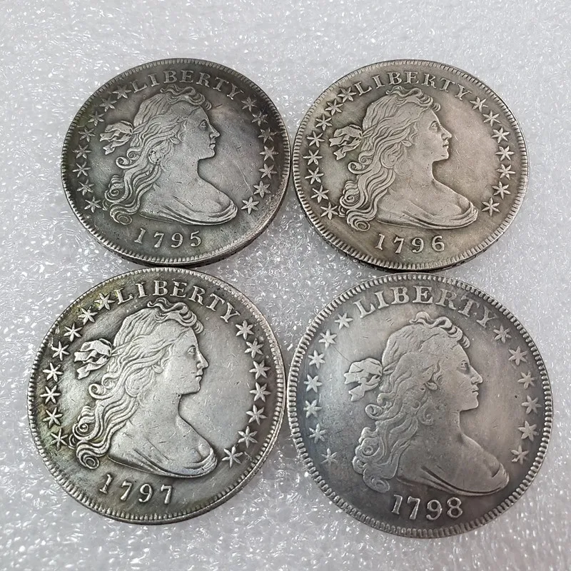 Bust Commemorative Coins | 1795 Silver Dollar Coin | 1796 Silver Dollar ...