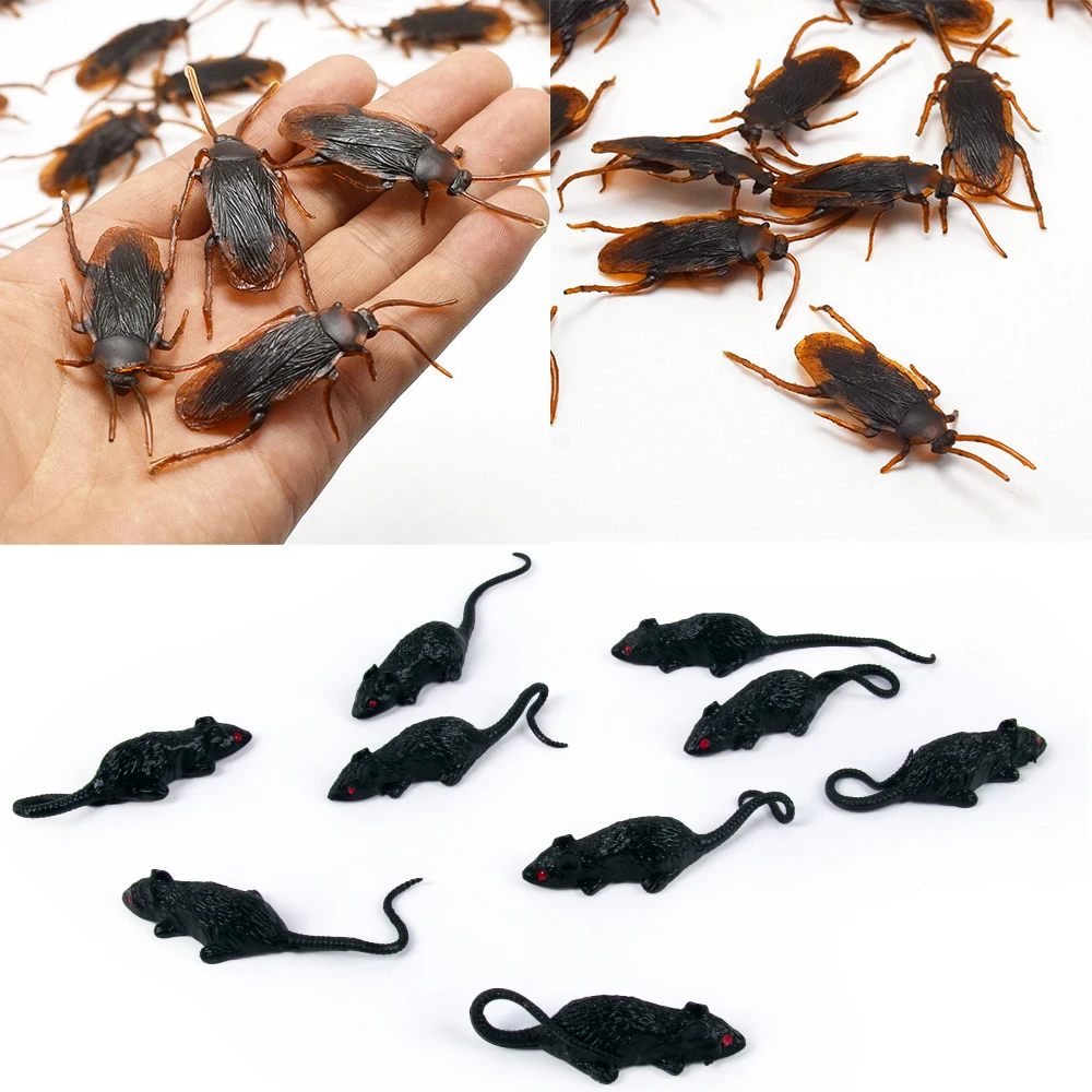 Fake-Cockroach-Fake-Mouse-Special-Lifelike-Model-Roaches-Toy-Prank ...